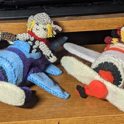 PDF Pattern to Make a Felt Airplane. - Etsy