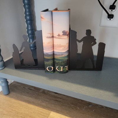 Outlander Bookends, Decorative Bookends, Metal Bookends, Library ...