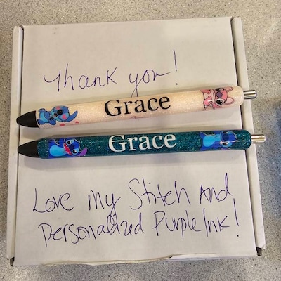 Autism Pen /glitter Pens / Ink Joy Pens / Custom Glitter Refillable Ink ...