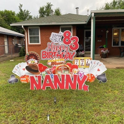 Personalized 21st Birthday Keg & Cups Lawn Sign Package Beer - Etsy