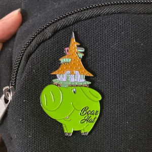Seven Deadly Sins Boar Hat Enamel Pin, 7DS Inspired SDS Anime Badge ...