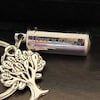 Cremation Keychain for Ashes, Personalized Cremation Urn Keychain, Loss ...