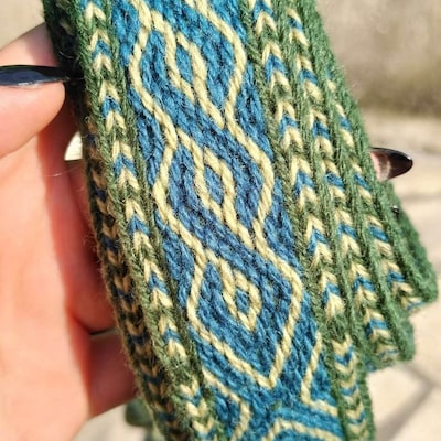 Tablet Weaving Pattern Design Template Printable Pdf Files Viking and ...