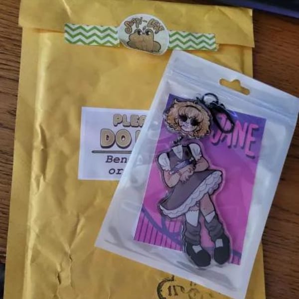 Split Doll Acrylic Keychain - Etsy