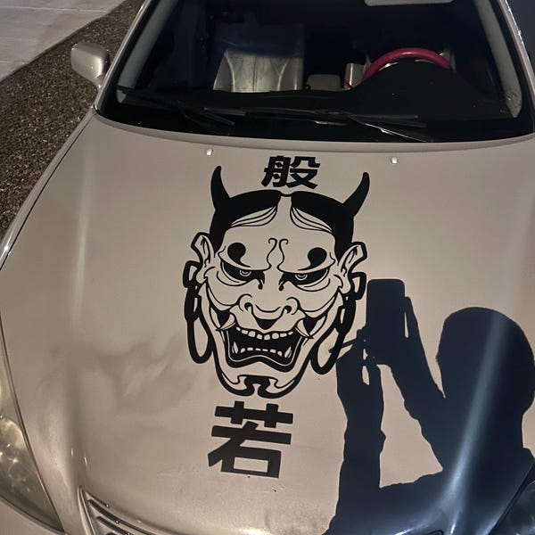 Triangles JDM Car Livery Decal Sticker Side Vehicle Wrap Bumper Sticker ...