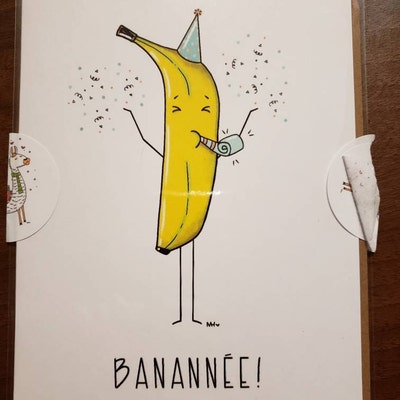 French Card Birthday Card Funny Birthday Card Happy - Etsy