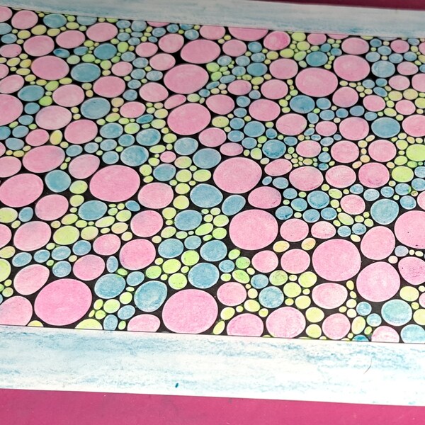 Printable Coloring Page for Meditation / Bubbles / Abstract Pattern ...