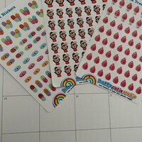 The School Year/dates/holidays/events Planner Stickers - Etsy UK