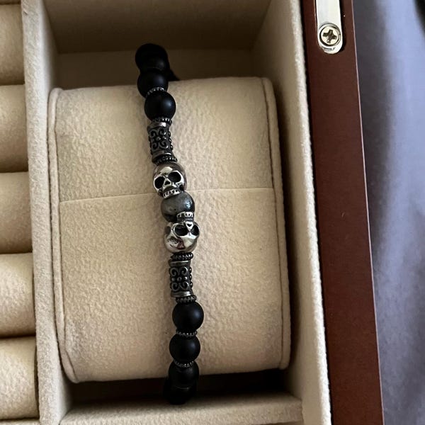 Hekate Prayer Beads With Hekate's Wheel, Snake and Skeleton Key, Rosary ...