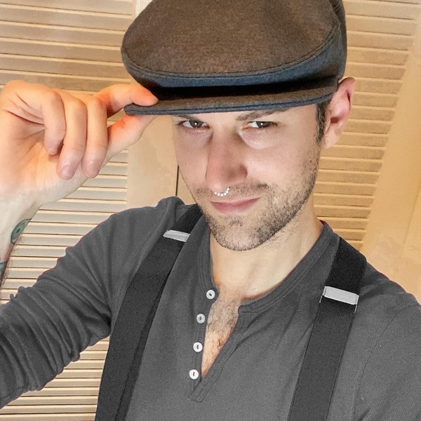 DIGITAL SEWING PATTERN - Wyeth, Classic Flat Cap, Scally Cap, Ivy Cap ...