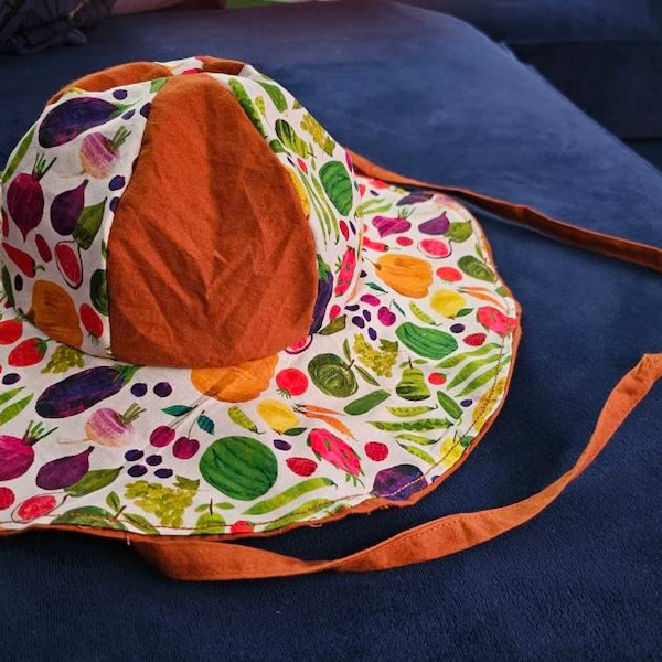 Sun Hat Sewing Pattern With Instructions - Etsy