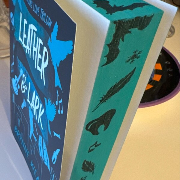 ACOTAR Ombre Sky Hardcover Set Books 1-5 With Beautiful Custom Sprayed ...