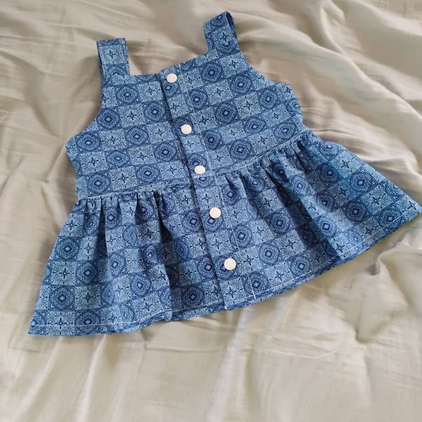 Easy Baby Dress Pattern. PDF Sewing Pattern. 0m-6y - Etsy