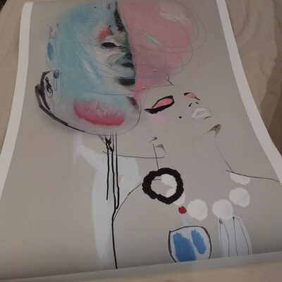 LARGE Print of PAINTING Giclée Print Abstract Print Light - Etsy