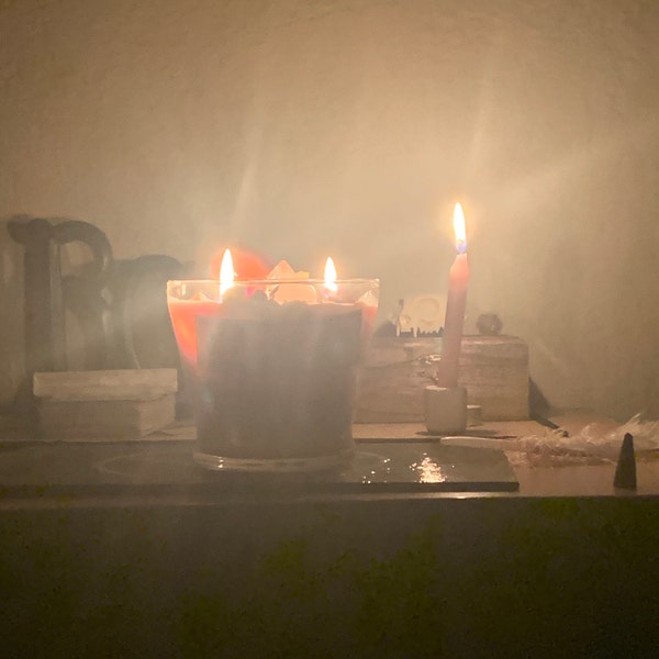 LOVE / ATTRACTION / INTENTION / Spell Candle/ Ritual Candle ...