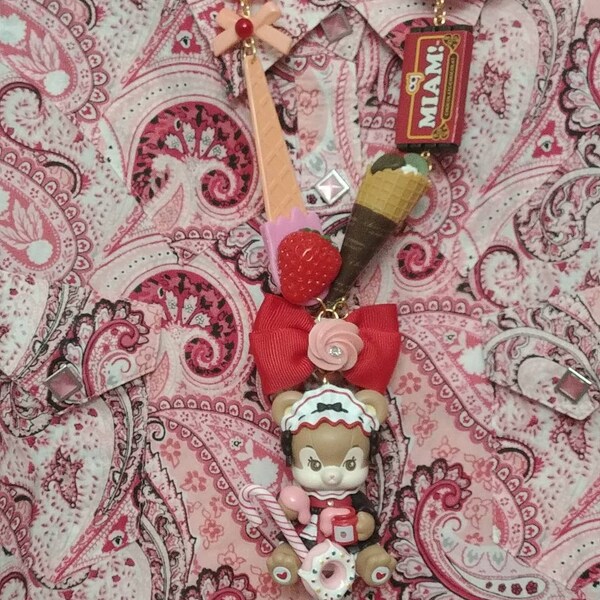 Creepy Cute Vintage Baby Doll Kewpie Bottle Baby Food Mismatch Earrings ...