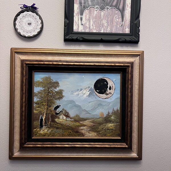 Vampires Hand Crafted Wall Art Reclaimed Wood Wall Plaques Vampire ...