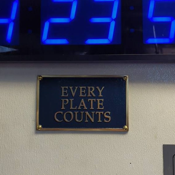 Pee Pee Room Door Sign by Themetalfoundry Brass House Door Sign Plaque ...