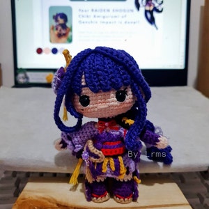 Crochet PDF Pattern: zhongli Chibi Amigurumi - Etsy