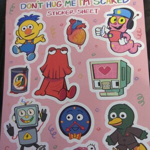 Dont Hug Me Im Scared DHMIS Die Cut Sticker Sheet - Etsy