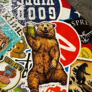 Roasting Marshmallows Vinyl Sticker, Funny Sticker, Camping Sticker ...