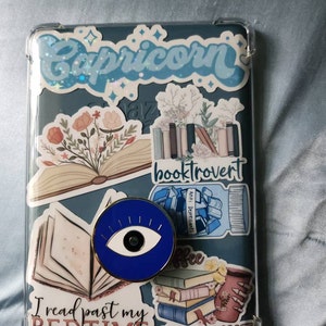 Floral Book Sticker / Open Book Sticker / Reading Sticker / Book ...
