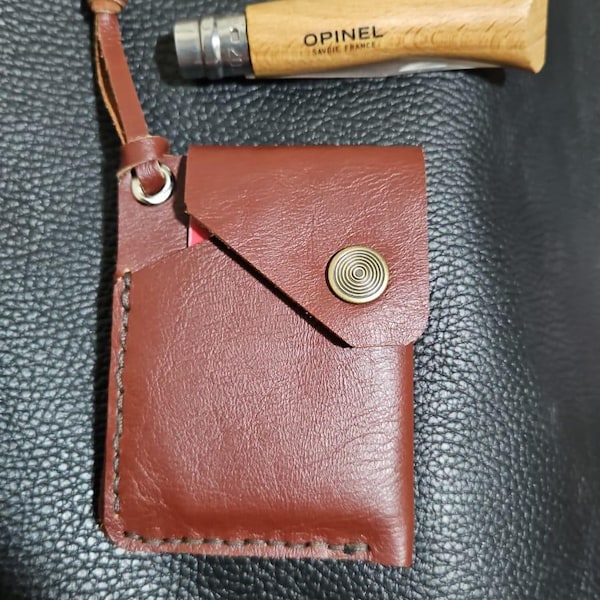 Minimalist Leather Coin Pouch Pattern PDF, SVG, Coin Purse Template Pdf ...