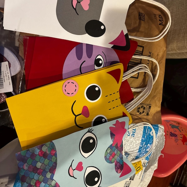 Blues Clues Inspired Party Favor Bags (set of 6) - Etsy