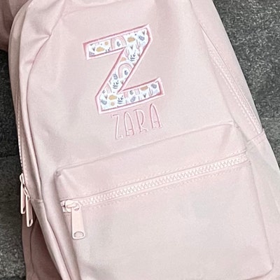 Personalised Toddler Backpack, Embroidered Initial and Name, Small Mini ...