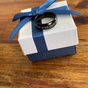 Black Promise Rings for Couples Promise Ring Couples Rings - Etsy