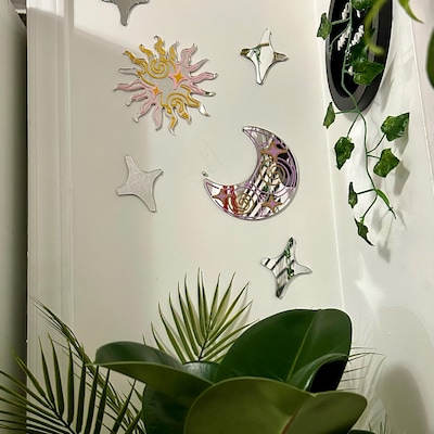 Neon Lime Blob Mirror Frame Mini Mirror Not Included - Etsy