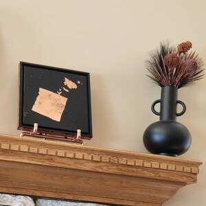 COPPER TABLE NUMBER Stand/display s-frame Tall | Etsy