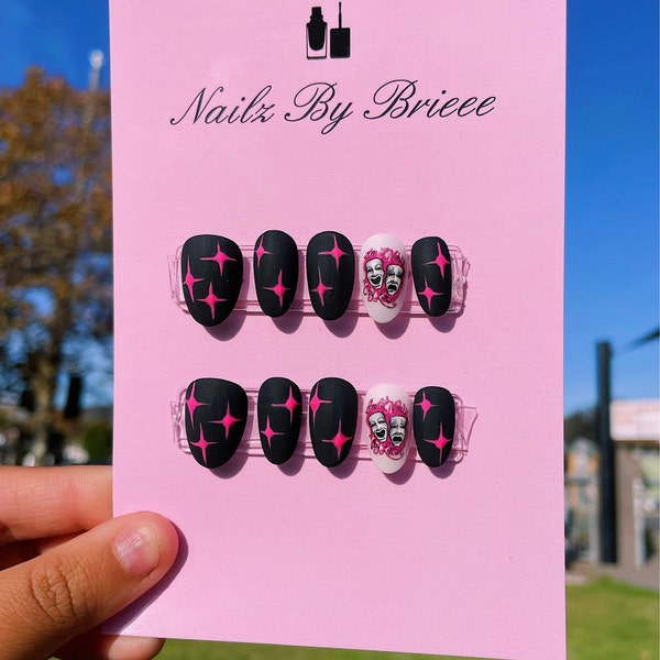 Nail Art Babygirl Smile Now Cry Later Nail Decals: Airbrush Nail Art - Etsy