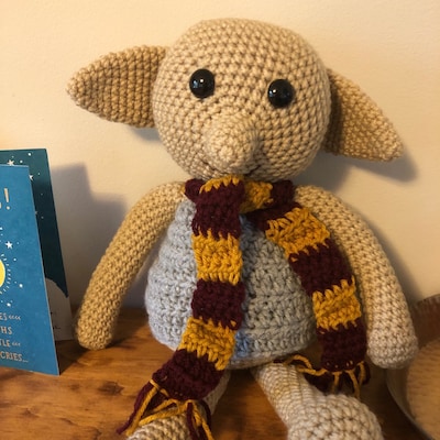 Dobby Doll House Elf Doll Crochet Dobby Doll Gift for Him - Etsy