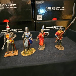 Collectible Tin Toy Soldier 54 Mm Painted Historical Miniature Ancient ...