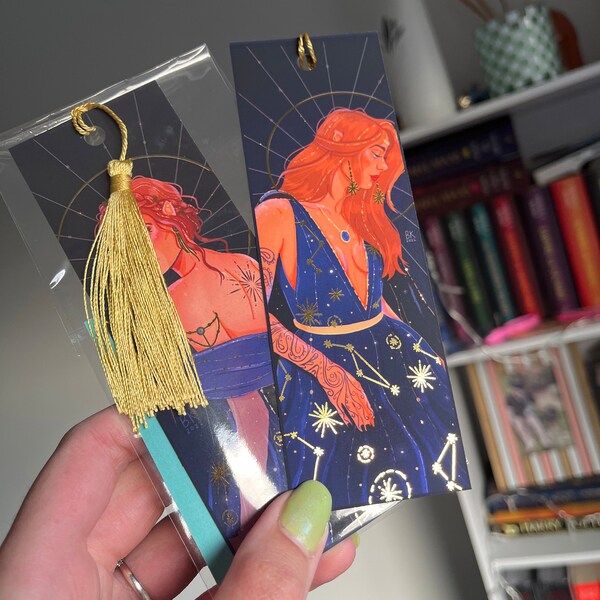 Nesta *gold Foil* Bookmark - Etsy