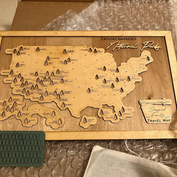 Custom USA National Parks Sign Personalized Wedding Sign National Park ...