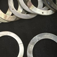 Raw Brass Circle Connectors, Round Loop Charms,raw Brass Hoop Charms ...