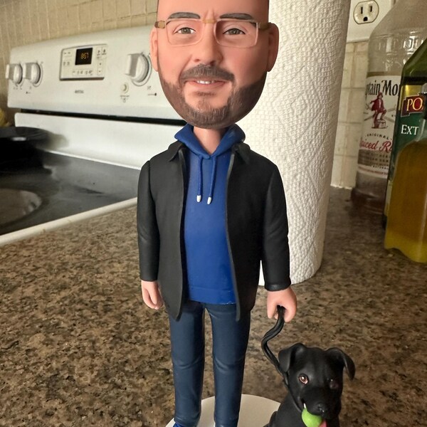 Custom Man Bobbleheads, Custom Surprise Gift, Personalized Cool Guy ...