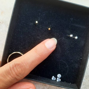 2mm Studs, S925 Silver Studs, Micro Earrings, Simple Earrings, Small ...