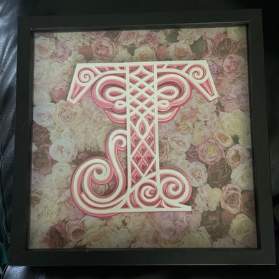 Multilayer Letter R Home Decor DXF SVG Ai Cdr Dwg Vector - Etsy