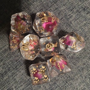 Wheat Dnd Dice Set Polyhedral Dice D&D Dice Dungeons and | Etsy