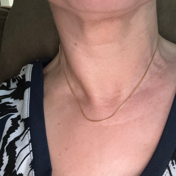 Double Cuban Link Chain 14K Yellow Real Gold 3mm 3.7mm 4.5mm Thick ...