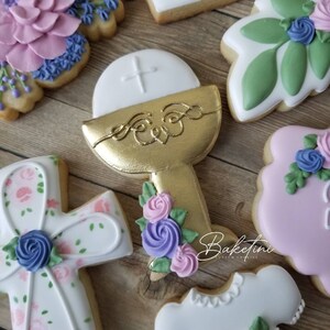 Floral Chalice Cookie Cutter - Etsy