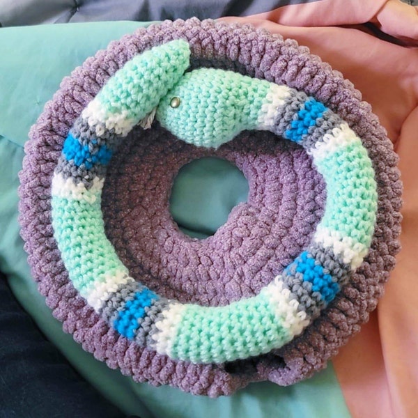 BUNDLE! 20% off - Donut Den Crochet Patterns (all 3 Sizes) - Snake Hide ...