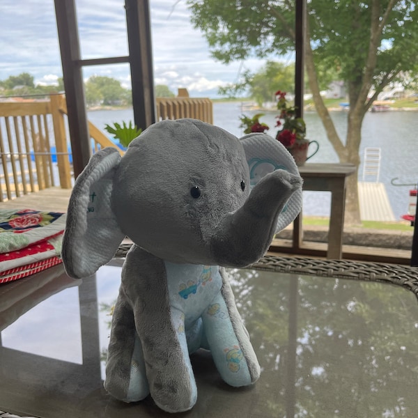 Elephant Plushy Toy Sewing Pattern, Stuffed Elephant Tutorial - Etsy