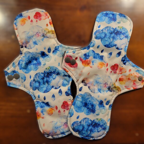Organic Flannel Top Menstrual Pads Organic Fleece Absorbent Core ...