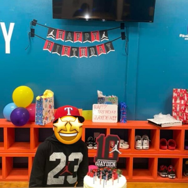 Jordan 3D Letters-jordan-sneaker Head-jordan Party-jordan Party Decor ...