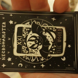 White Rabbit the Star Tarot Enamel Pin - Etsy