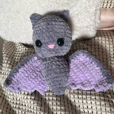 PATTERN: Plush Binx the Bat Pattern Amigurumi Chunky Bat Pattern Super ...